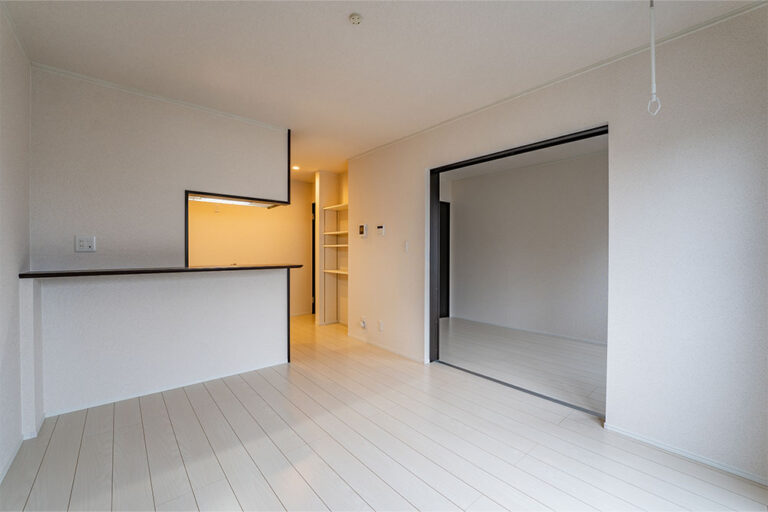 奥行6.1m＆ゆったり1LDK｜水戸市袴塚の賃貸ガレージハウス