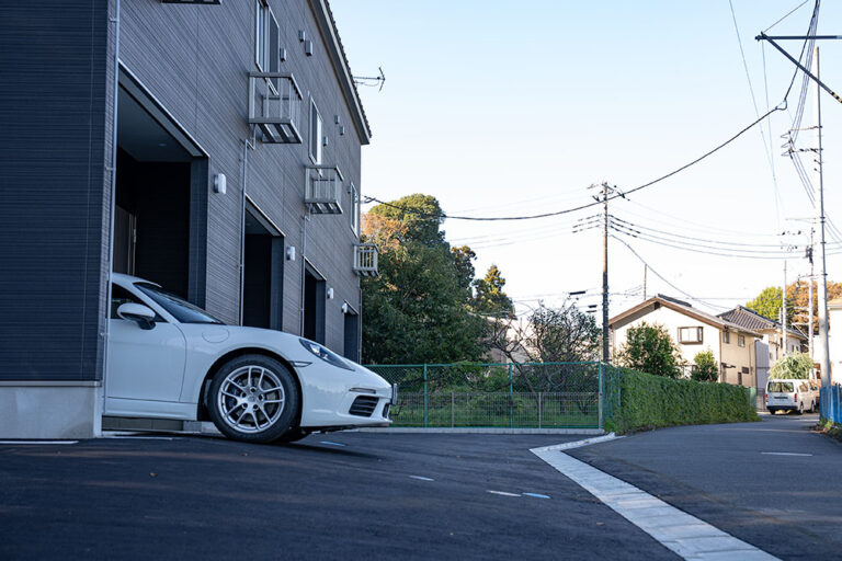 奥行6.6mガレージ＆自然を感じる1LDK｜さいたま見沼IC 1.5km