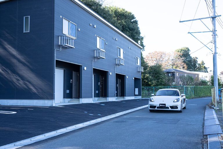 奥行6.6mガレージ＆自然を感じる1LDK｜さいたま見沼IC 1.5km