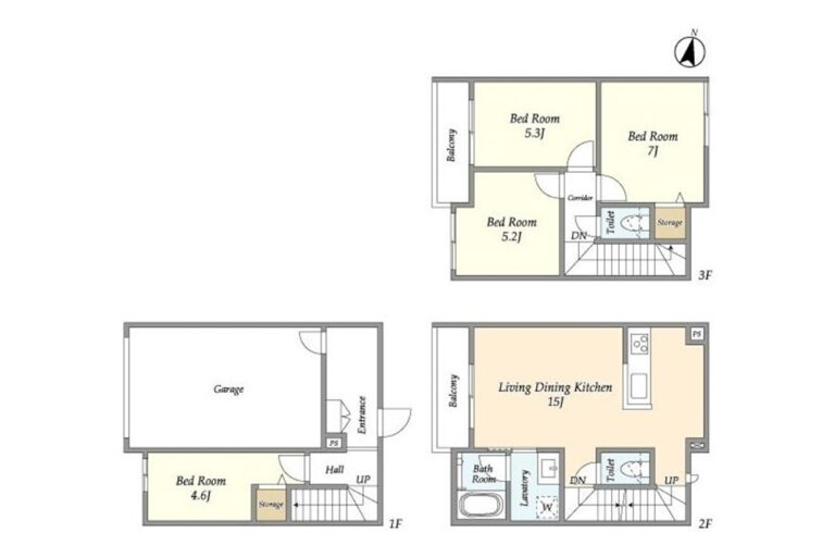 ファミリー入居を想定した2LDK〜4LDK｜上野毛駅 徒歩7分